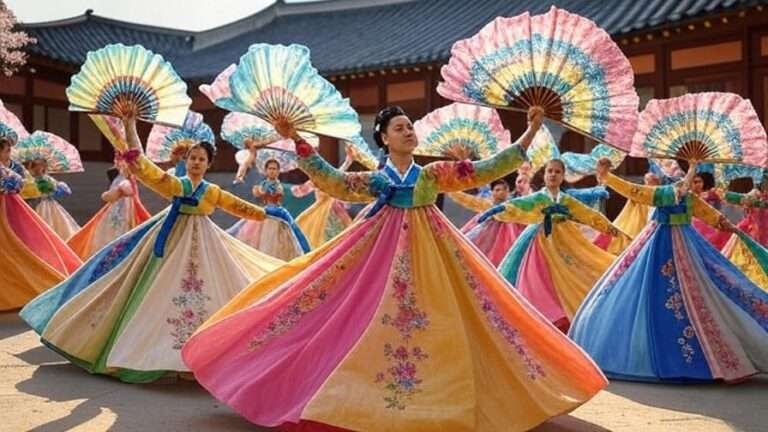 Buchaechum: Korea’s Vibrant Fan Dance Unveiled